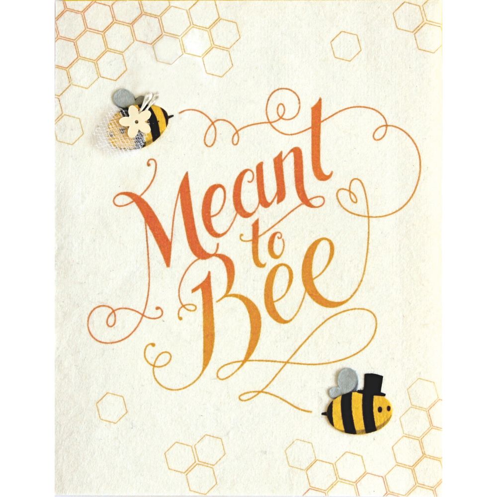 Pollinators Collection – Tagged "Meant to Bee Wedding Card"– Zee Bee ...