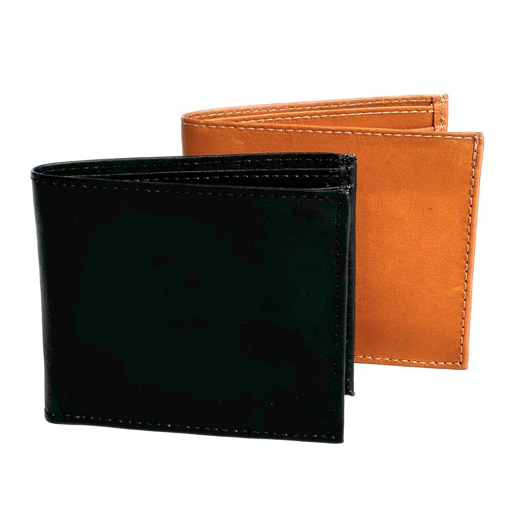 Classic Leather Bifold Wallet – Zee Bee Market LLC
