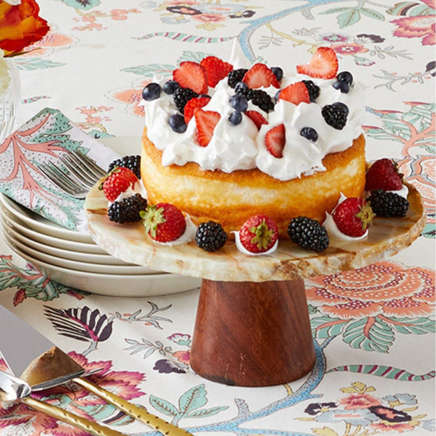 Rough-Edge Onyx Cake Stand – Zee Bee Market LLC