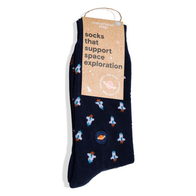 Socks that Support Space Exploration - Racing Rocket Ships – Zee Bee ...