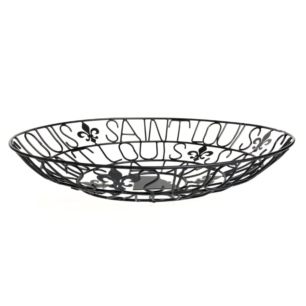 Recycled Metal St Louis Wire Bowl – Zee Bee Market LLC