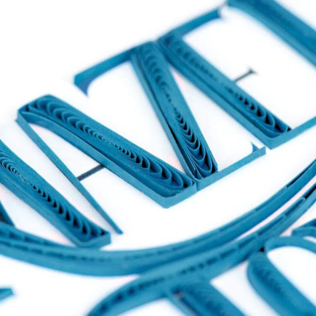 Mazel Tov Celebration Quilled Card – Zee Bee Market LLC