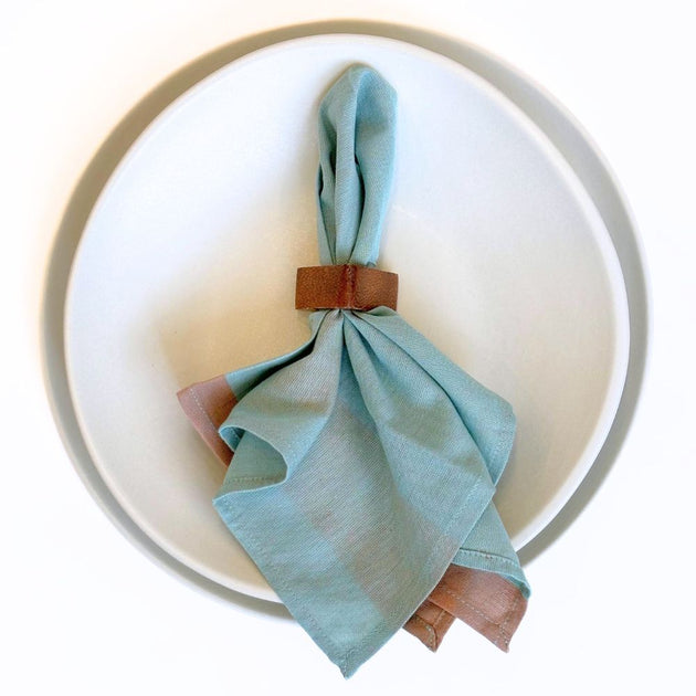 Tropical Wood Napkin Rings - Set of 4 – Zee Bee Market LLC