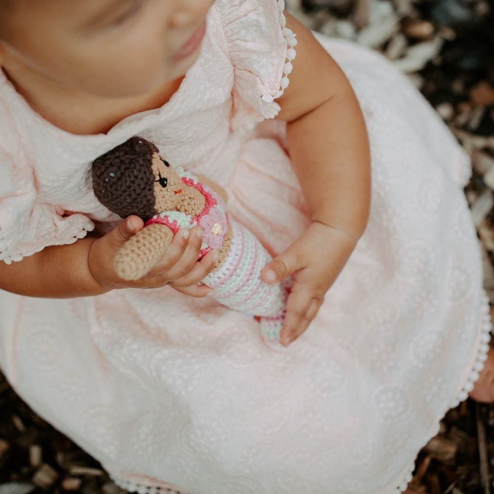 Faith the Mermaid Rattle Toy – Zee Bee Market LLC