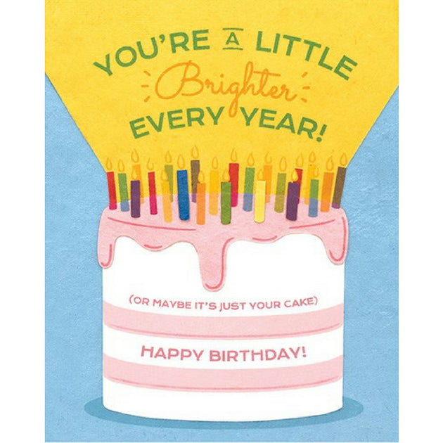 Brighter Every Year Birthday Card – Zee Bee Market LLC