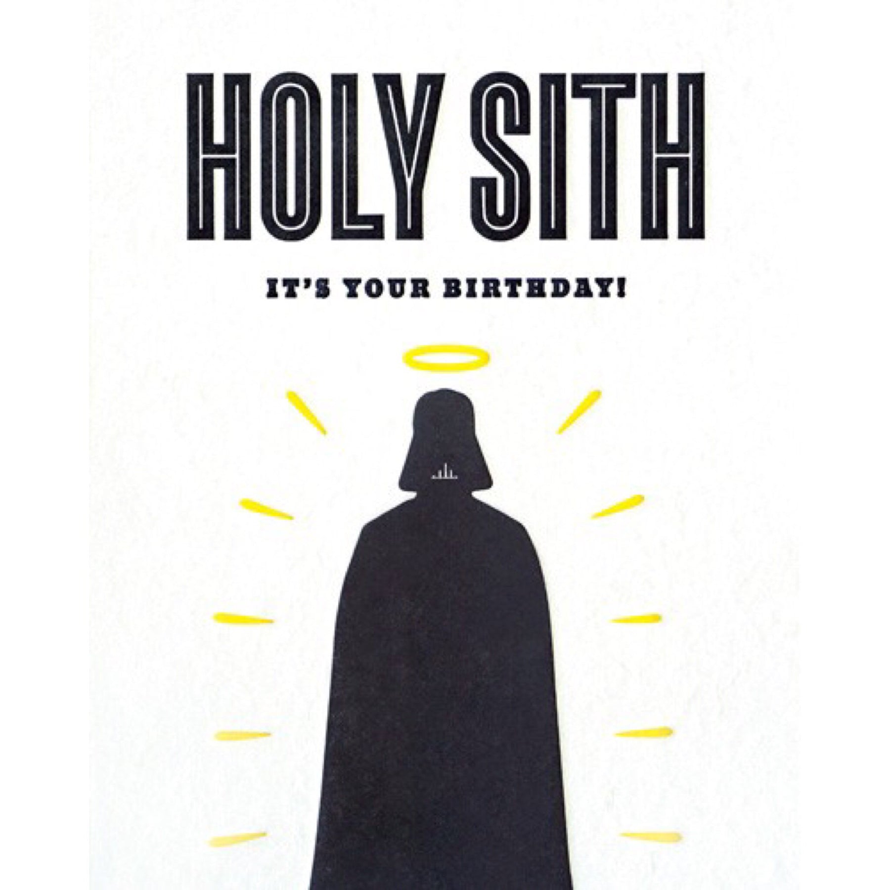 Holy Sith Birthday Card – Zee Bee Market LLC