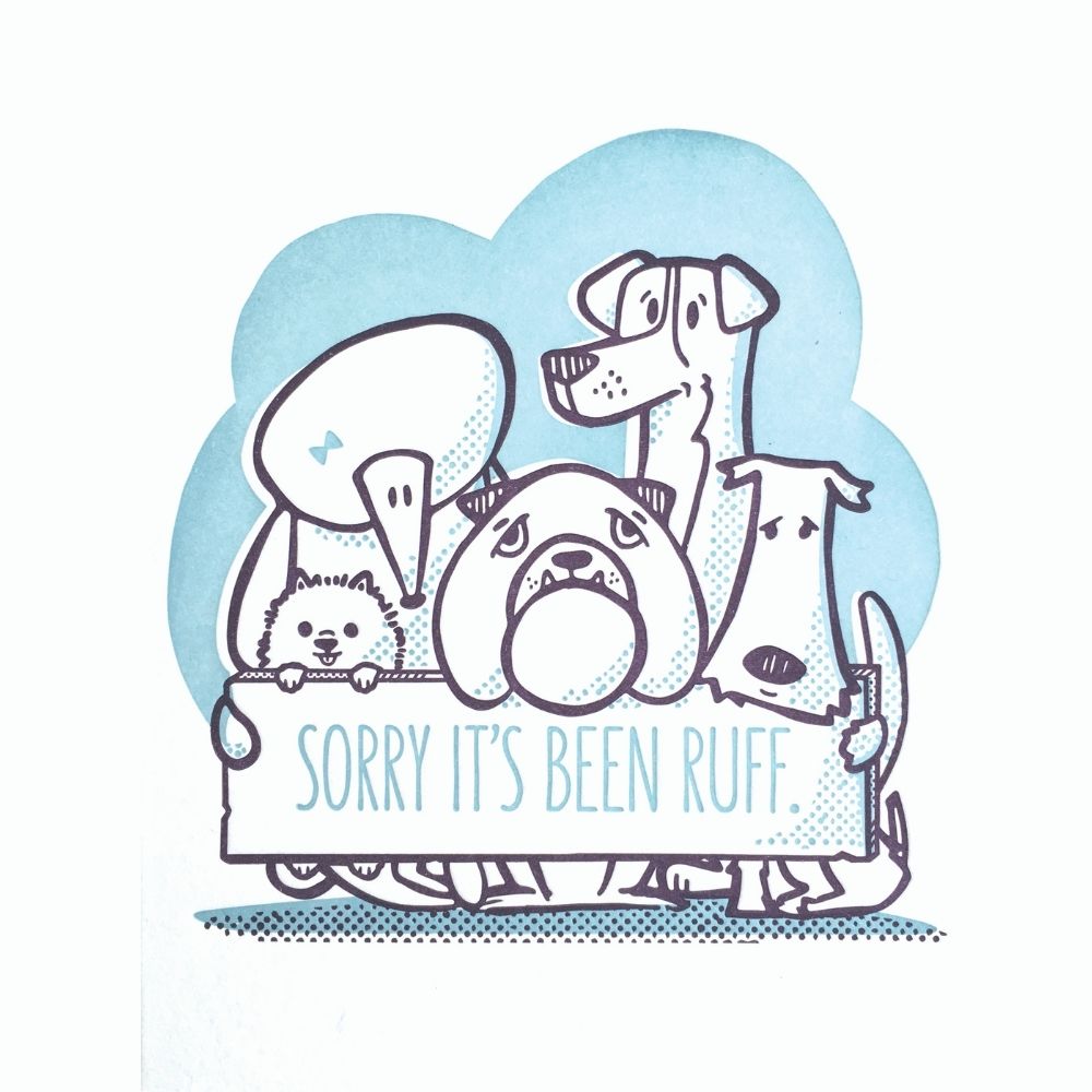 Ruff Encouragement Card – Zee Bee Market LLC