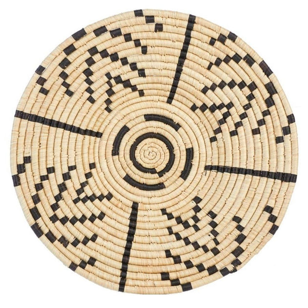Matope Raffia Basket Plate – Zee Bee Market LLC