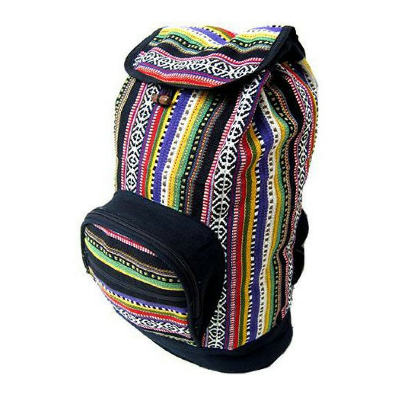 Gyari Cotton Backpack – Zee Bee Market LLC