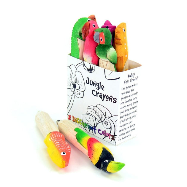 Animals Balsa Wood Crayons in a Box – Zee Bee Market LLC