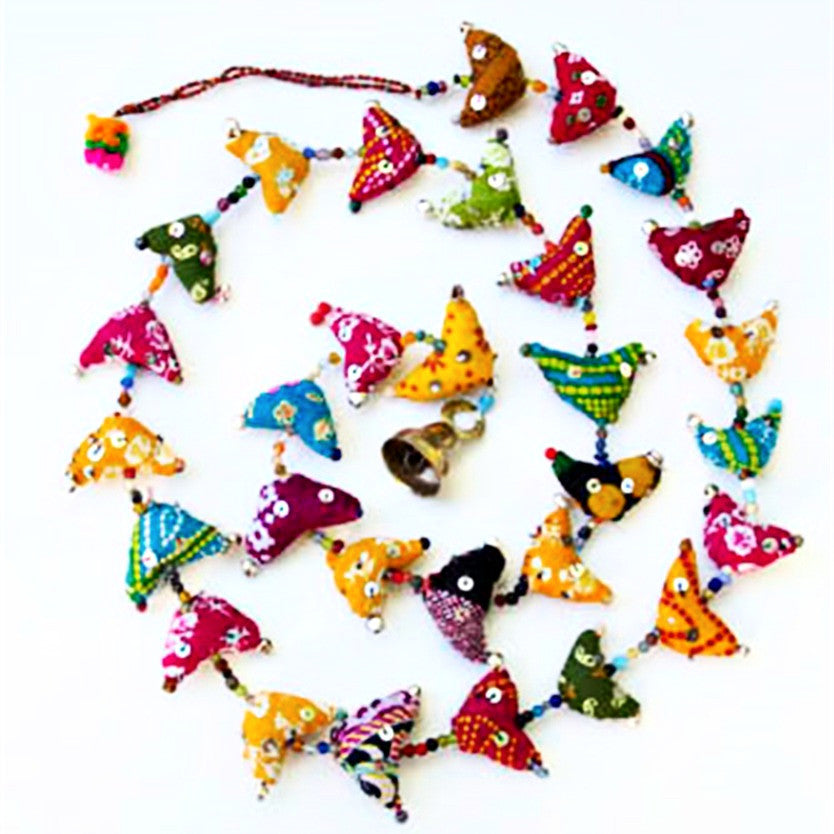 Prosperity Bell Tota Mobile - Birds – Zee Bee Market LLC