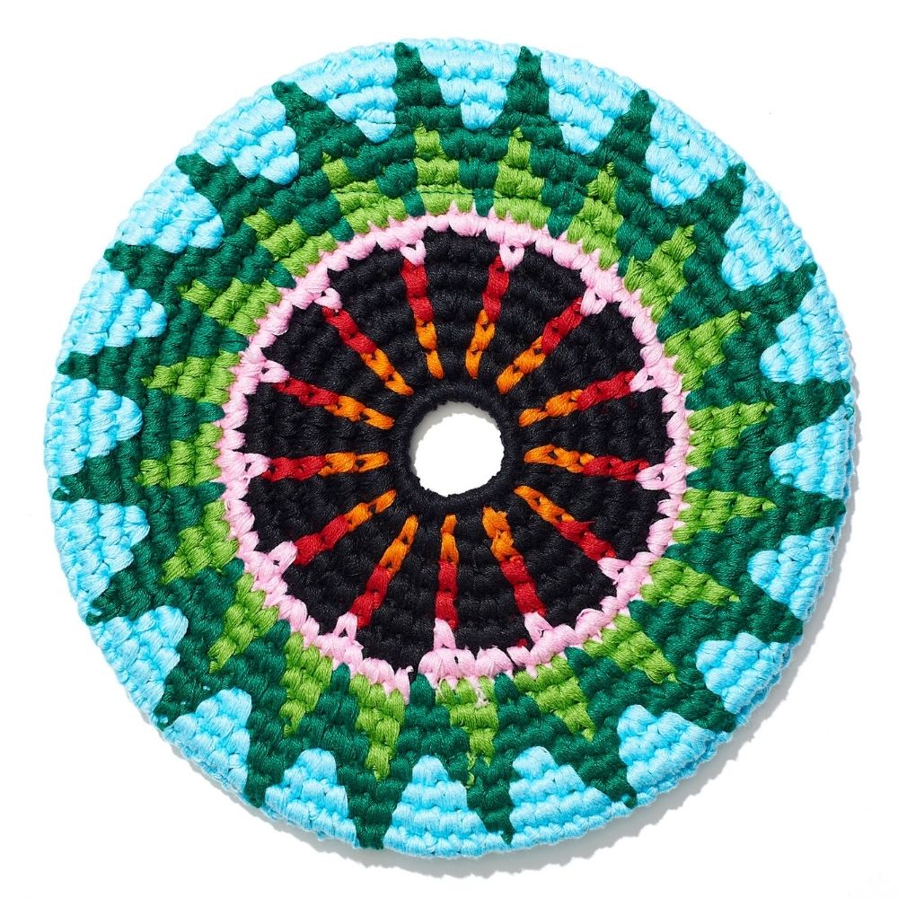 El Grande Hand-Crocheted Frisbee Disc - Sayil – Zee Bee Market LLC