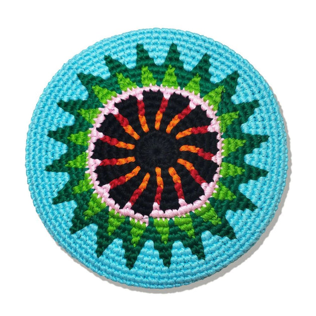Poseidon Hand-Crocheted Frisbee Disc - Sayil – Zee Bee Market LLC