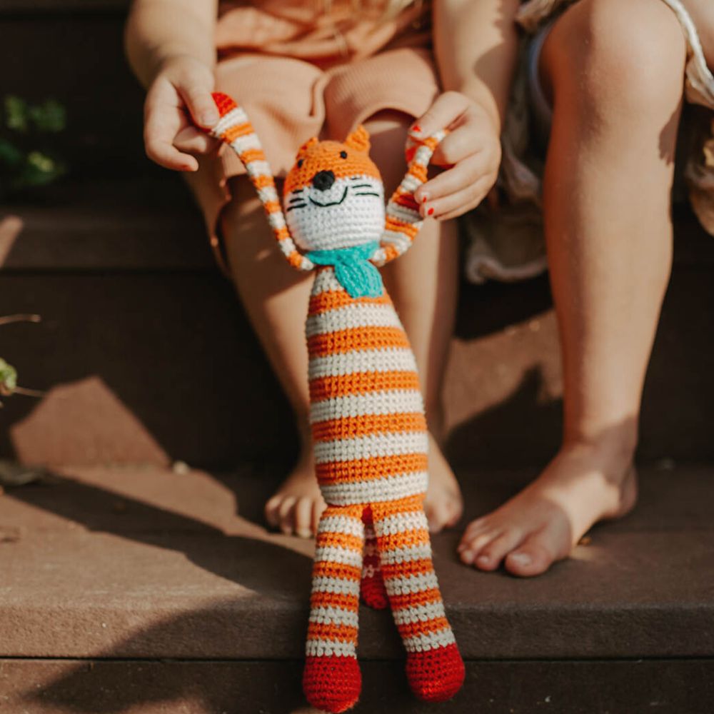 Pebble Fox Rattle Toy – Zee Bee Market LLC