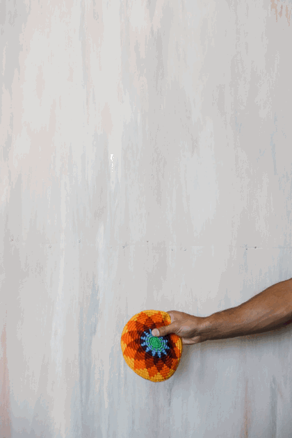 Poseidon Hand-Crocheted Frisbee Disc - Sayil – Zee Bee Market LLC