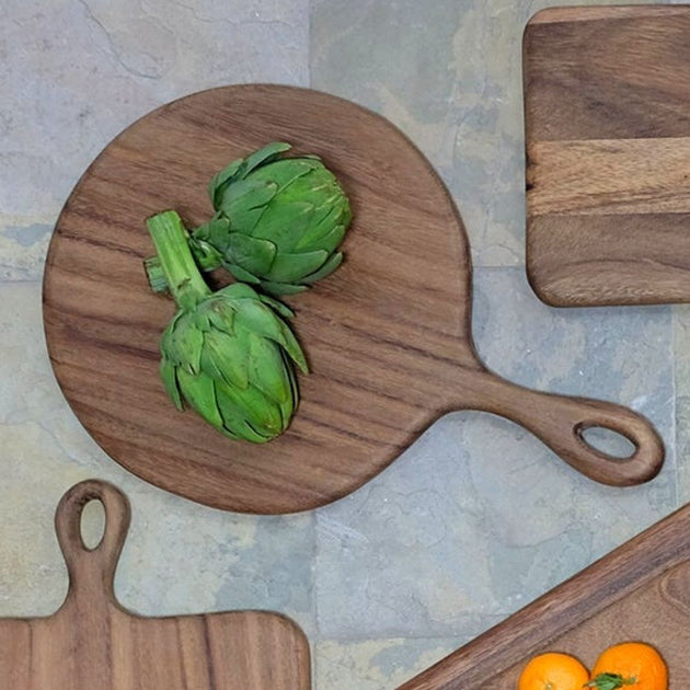 Caro Caro Wood Round Loop Handle Board – Zee Bee Market LLC